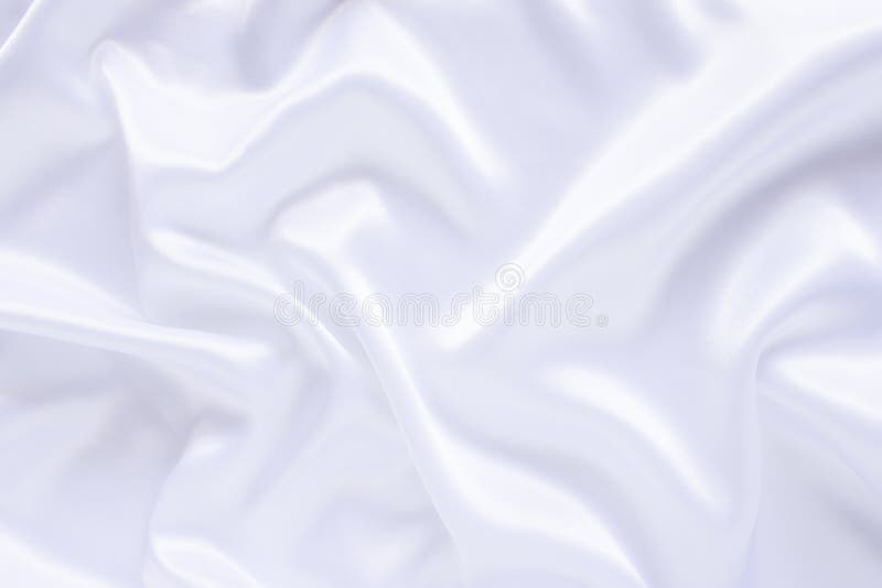 White Cloth Background Abstract with Soft Waves Stock Image - Image of ...