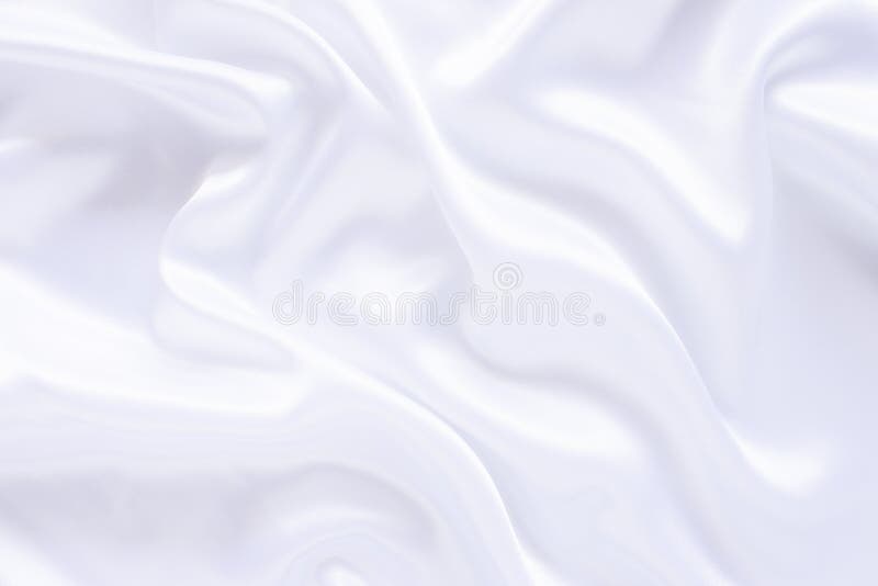 White Cloth Background Abstract with Soft Waves Stock Photo - Image of ...