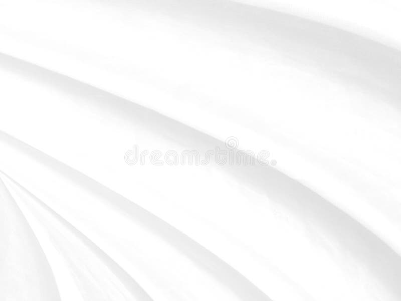 White Cloth Background with Abstract Style Stock Image - Image of curve ...