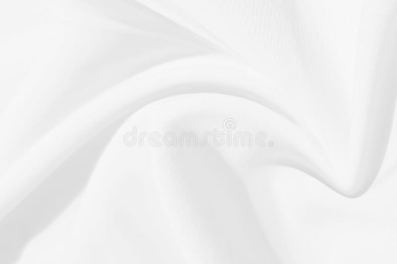 White Cloth Background Abstract with Waves, Soft Background Stock Image ...