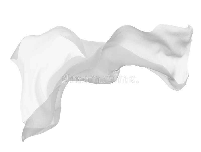 White Cloth Fabric Textile Wind Stock Photo - Image of flutter, fabric ...