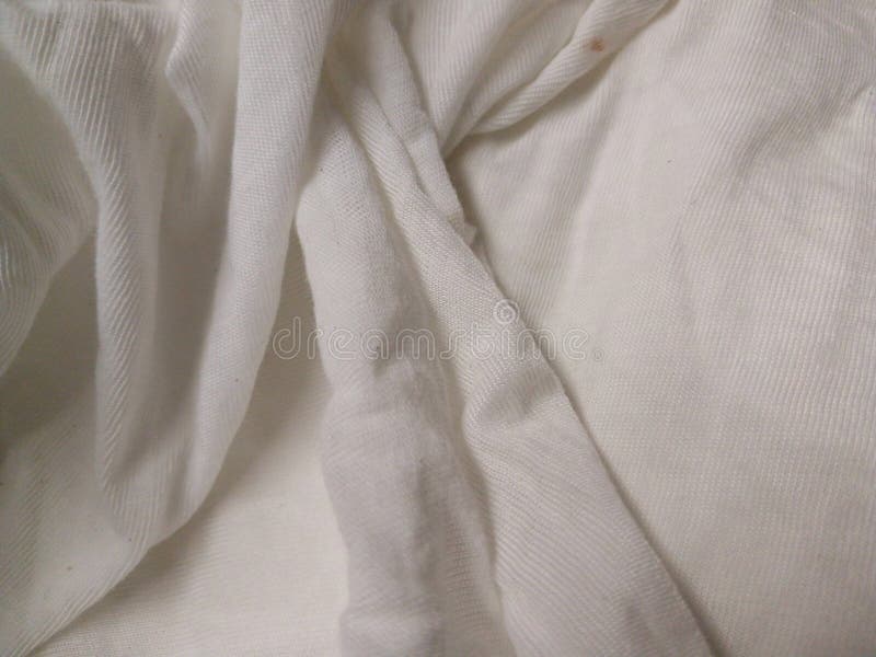 White Cloth after the Thread Weaving Process in the Textile Stock Photo ...