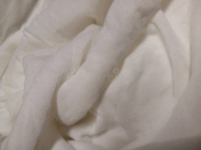 White Cloth after the Thread Weaving Process in the Textile Stock Image ...