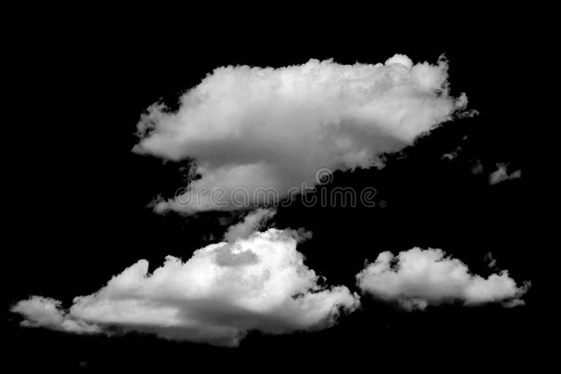Small Clouds with a Background of Blue Sky Stock Illustration ...