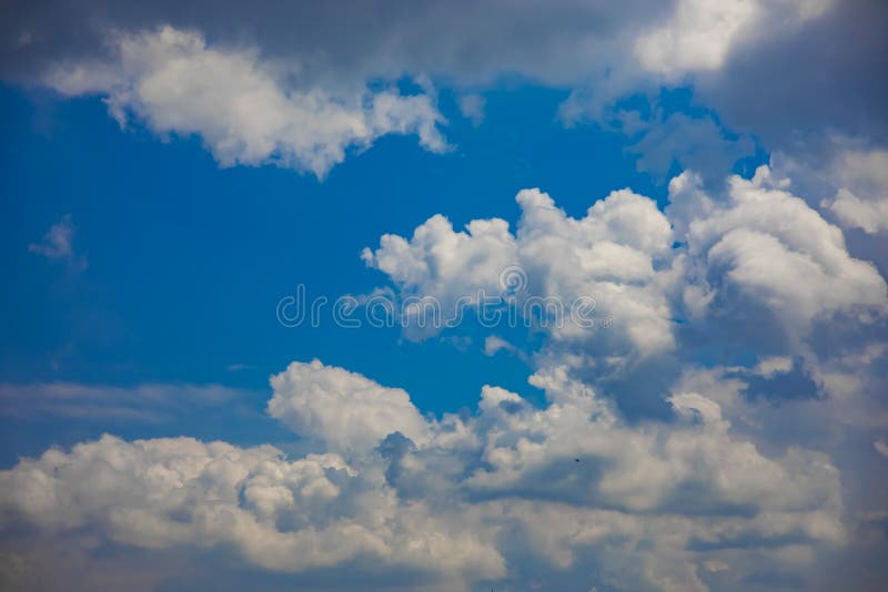Cloud in the Blue Sky at Mt.Fuji in Japan Stock Photo - Image of ...
