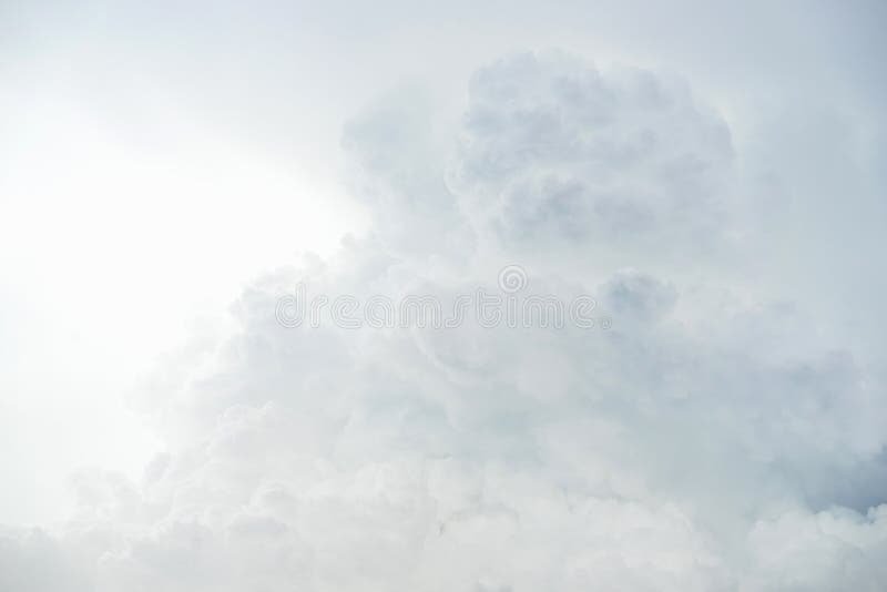 White Cloud Pattern and Texture. Soft Sky and Clouds in Daylight Stock ...