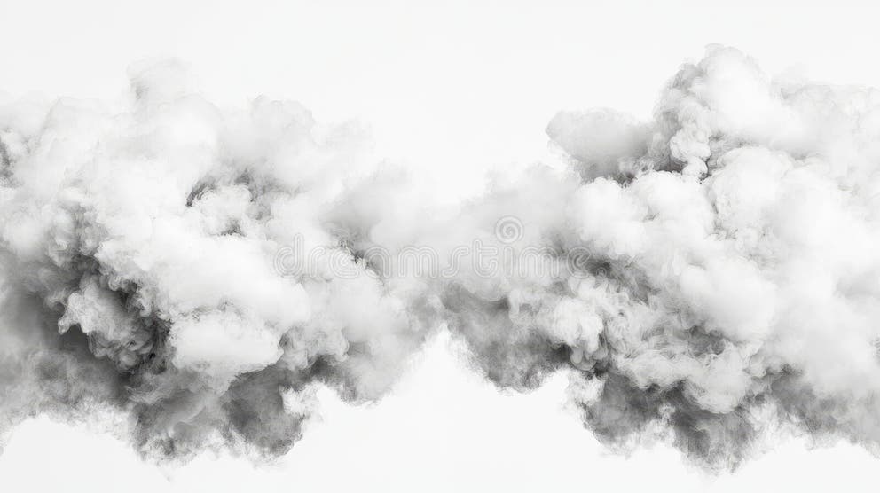 White Cloud Texture Background in Minimal Abstract 3D Style Stock ...