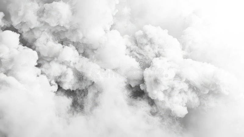 White Cloud Texture Background in Minimal Abstract 3D Style Stock ...