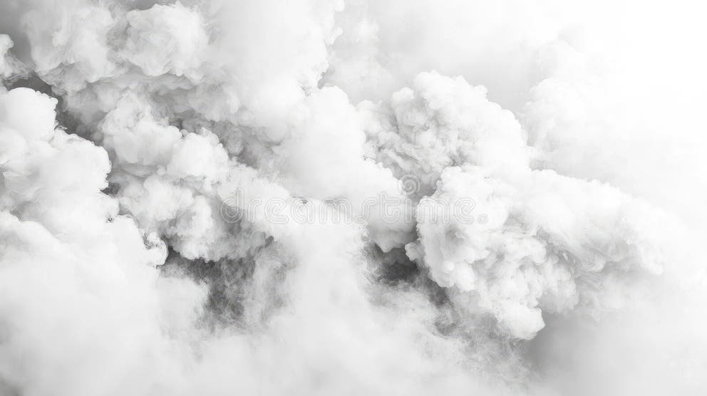 White Cloud Texture Background in Minimal Abstract 3D Style Stock ...