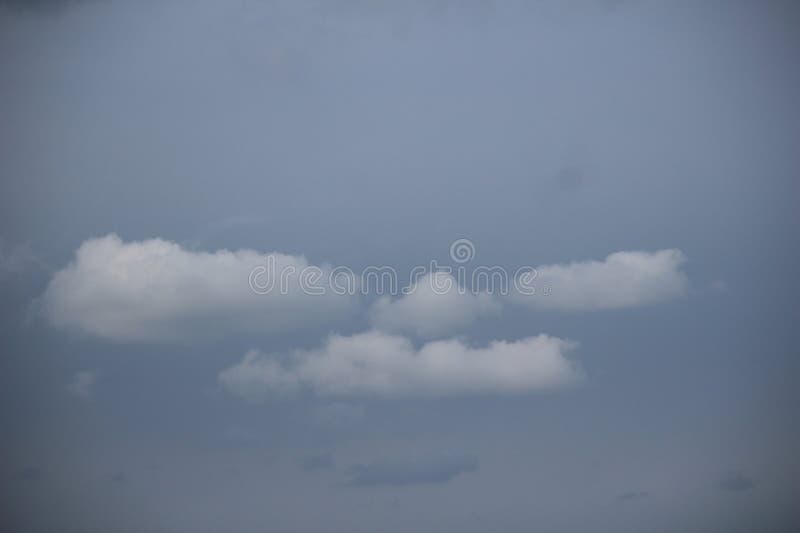White Cloud Texture with Blue and Overcast Skyin My Village Stock Image ...