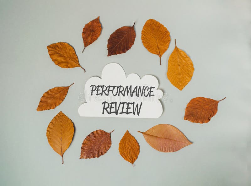 White Cloud Word Performance Review Written Stock Photos - Free ...