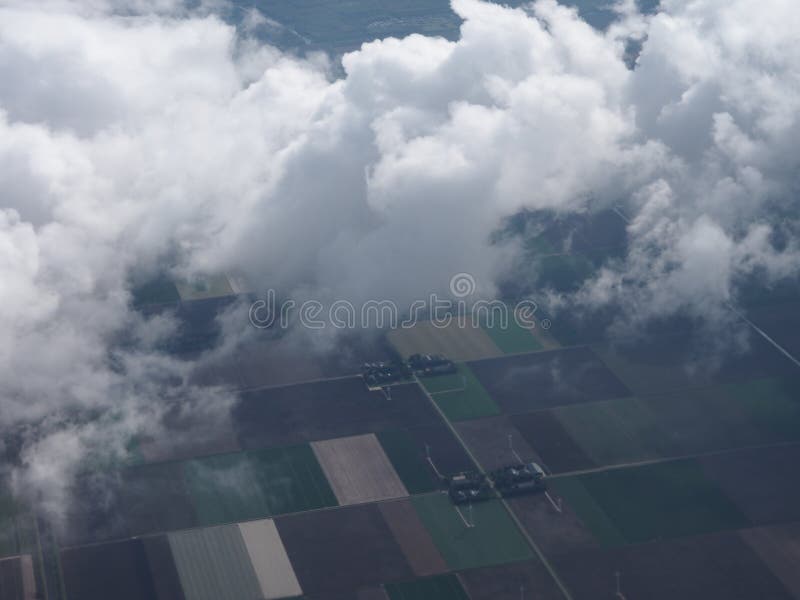 White Clouded Cloud Covered the Ground. Stock Photo - Image of covered ...