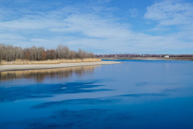 Bend of the Don River in Summer Stock Image - Image of trees, reservoir ...