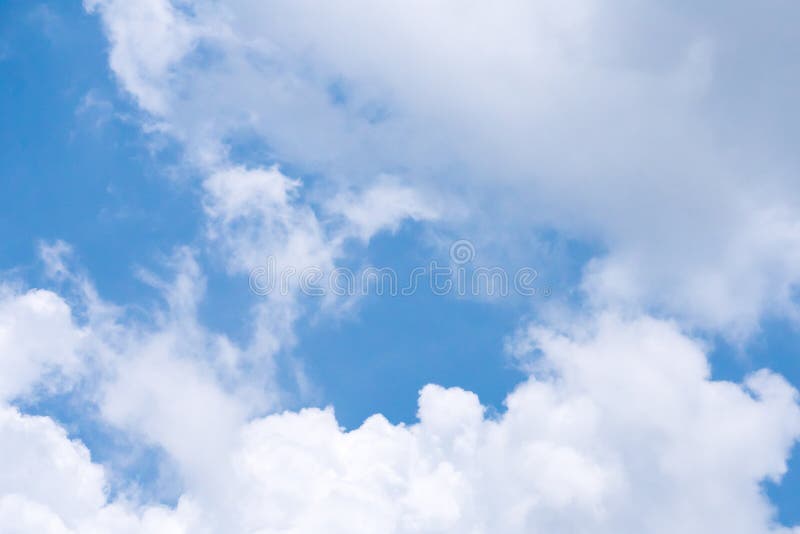 White Clouds in Blue Sky on Day Light Stock Image - Image of clear ...