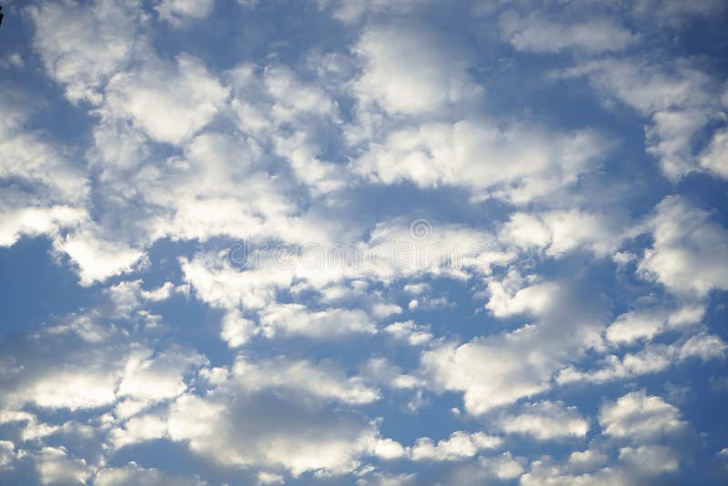 Clouds and Blue Sky in Fall Stock Image - Image of flying, photoes ...