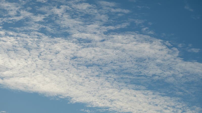 White Clouds on a Blue Sky. Feather Clouds in the Sky, Cloud Background Stock Image - Image of ...