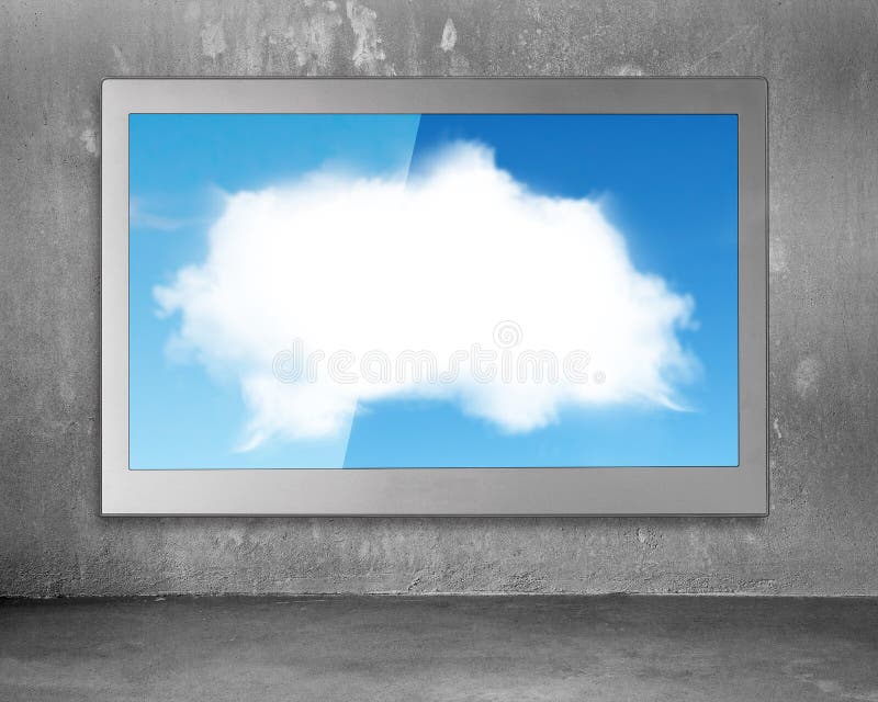 Wide Flat Screen LCD Computer Monitor Stock Image - Image of white ... Wide Flat Screen LCD Computer Monitor Stock Image - Image of white ...