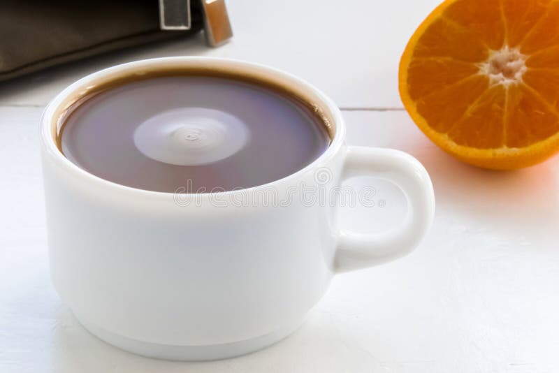 Coffee Bon-Bon stock image. Image of spanish, spain, white - 31775855