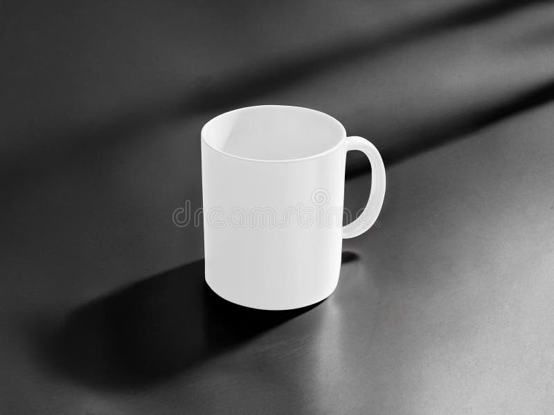 White Coffee Mug Dramatic Shadow Stock Photos - Free & Royalty-Free ...