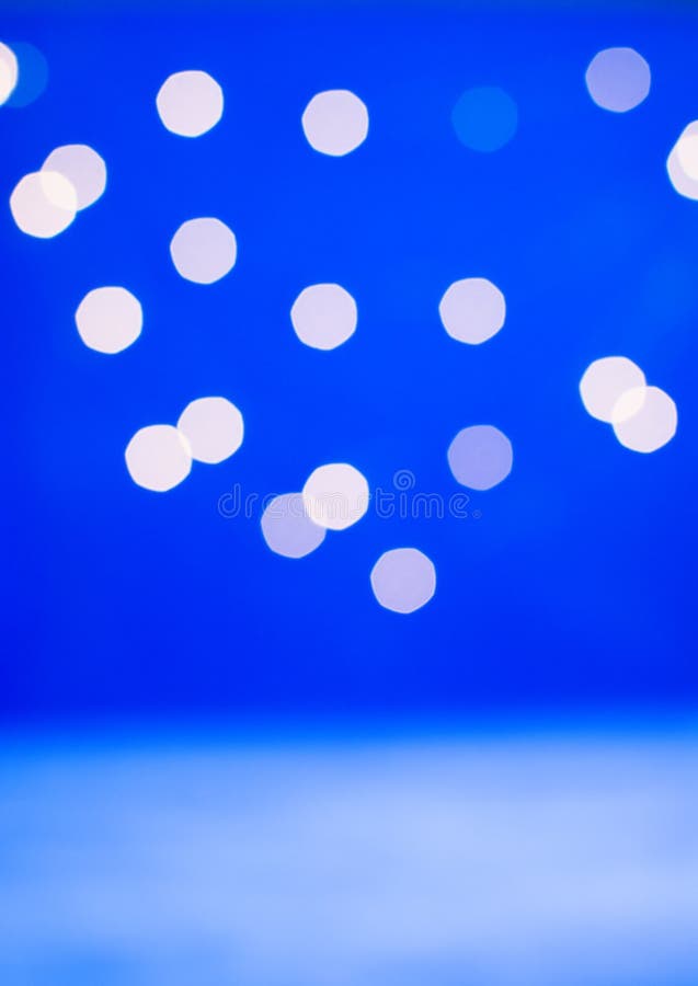 White Cold Blurred Dots on Blue Background Stock Image - Image of blue ...