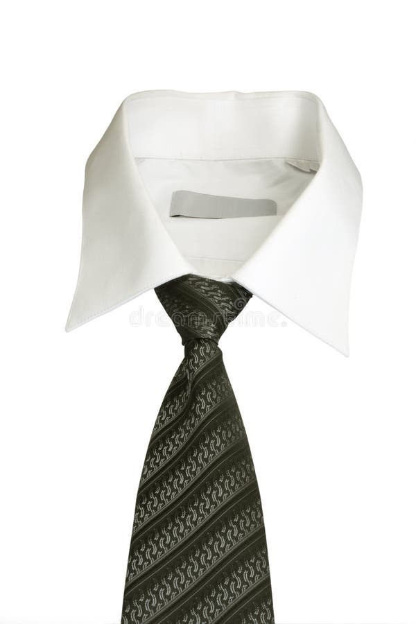 White collar stock image. Image of knot, textile, success - 7822955