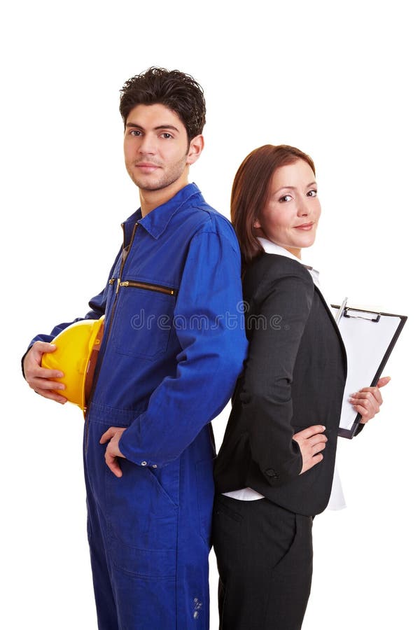 White Collar and Blue Collar Worker Stock Photo - Image of boiler ...
