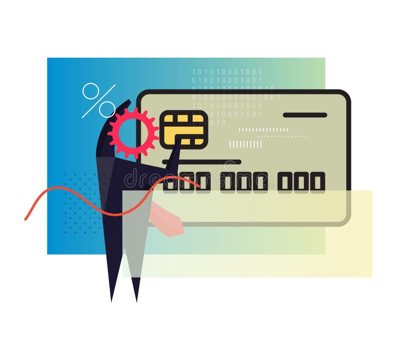 White Collar Crime - Credit Card Information Stealing - Icon Stock ...