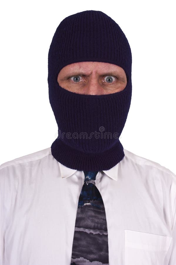 White Collar Crime, Thief, Criminal, Mask Stock Image - Image of hood ...