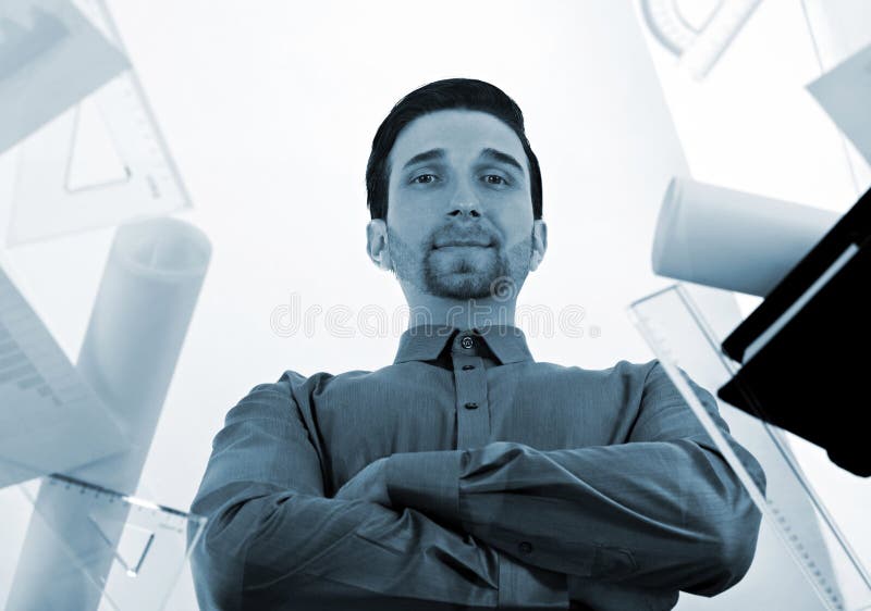 White collar worker stock image. Image of adult, manager - 113661527