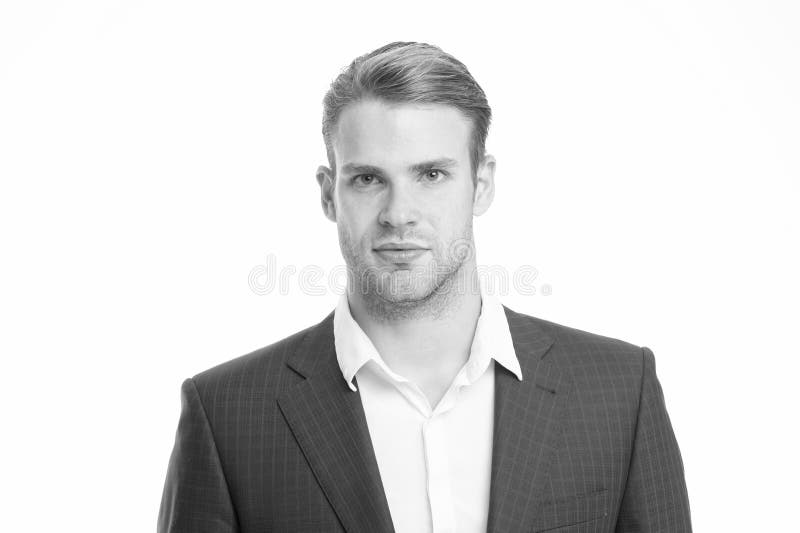 White Collar Worker. Macho Confident Ready Work Office. Guy Office ...