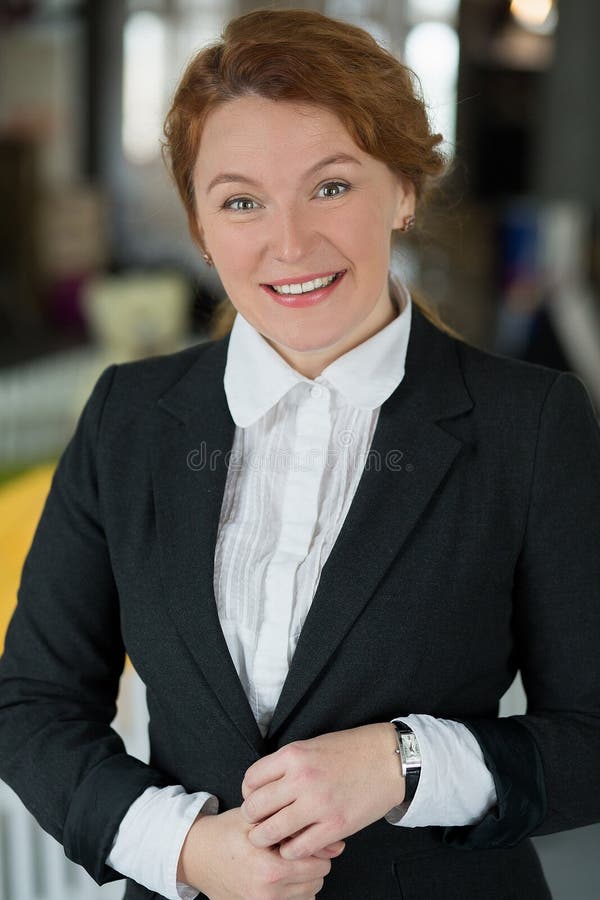 White Collar Worker in Office Stock Image - Image of light, cheerful ...