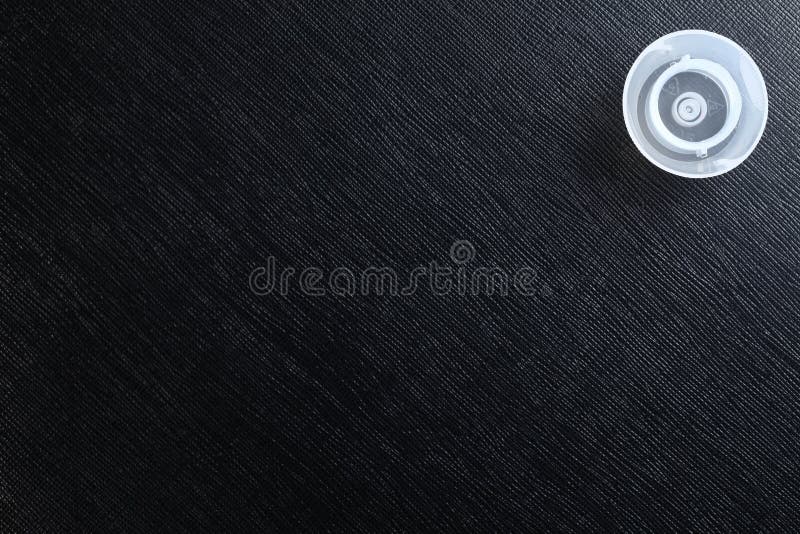 The White Color Plastic Lid Scene. Stock Photo - Image of packaging ...