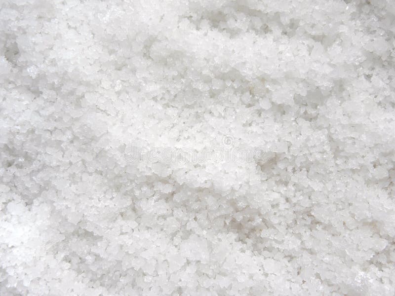 White Color Bay Salt Crystals Stock Photo - Image of clean, health ...