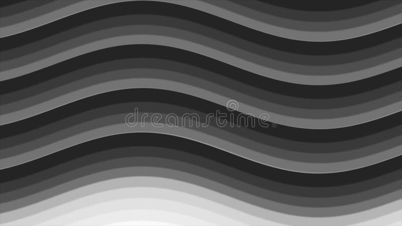 White Color Wavy Lines Multiple Shades Gradient Palette Modern Design ...