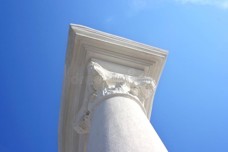 White Column Picture. Image: 3785742