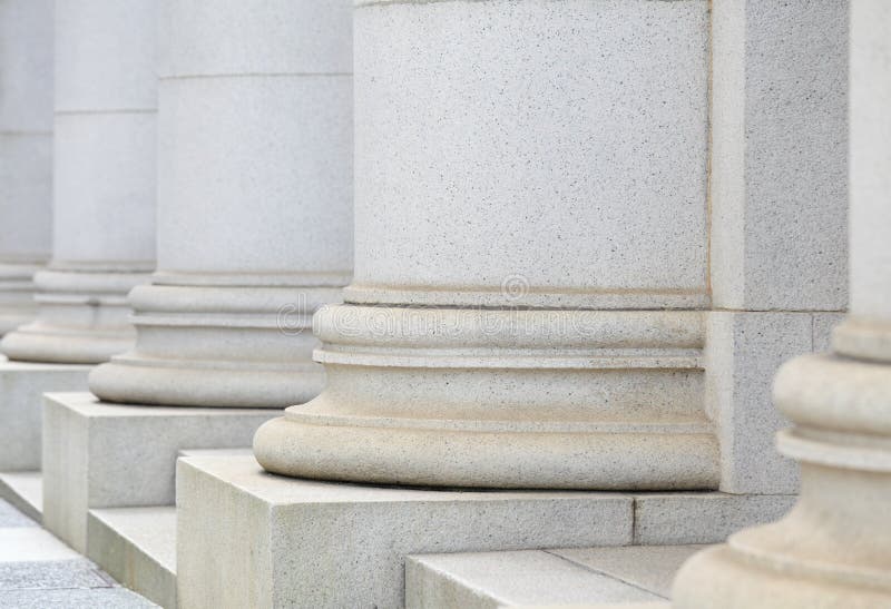 White column stock photo. Image of building, classic - 37795746