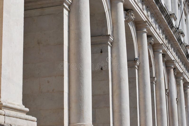 White columns stock image. Image of stone, travel, beautiful - 22172869