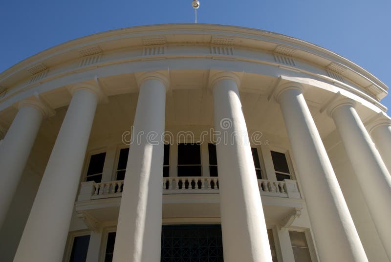 White Columns stock photo. Image of lines, columns, plaster - 4563986