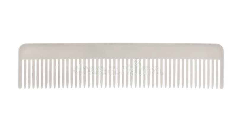 White Comb Isolated on White Stock Image - Image of dimensional, gray ...