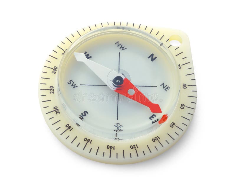 White Compass stock photo. Image of compass, leadership - 164258996