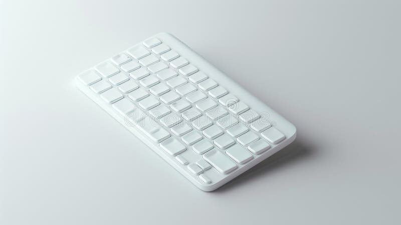 White Computer Keyboard Table Suitable Technology Concepts Stock Photos ...