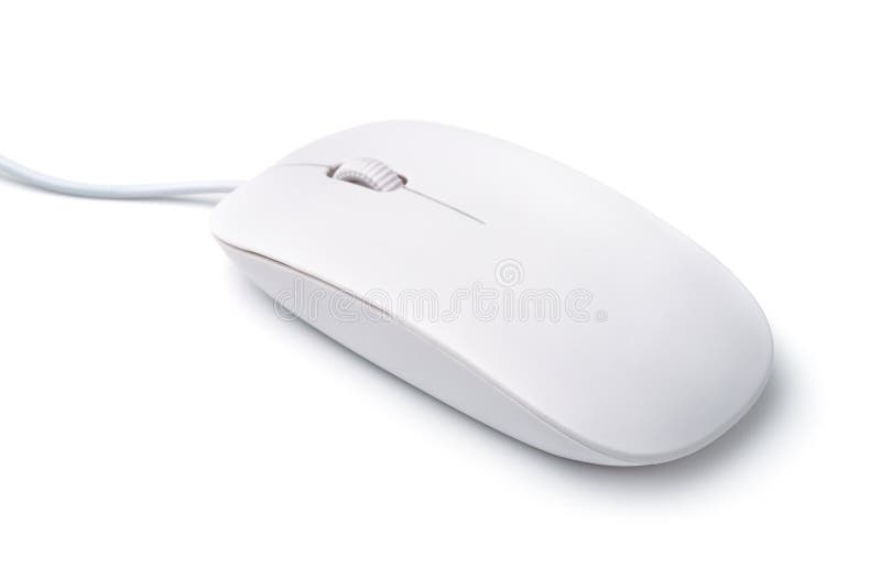 White computer mouse stock photo. Image of communication - 154205842