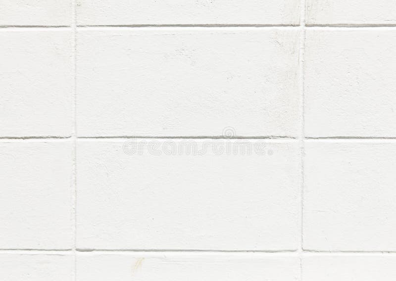The White Concrete Block Wall Stock Image - Image of construction ...