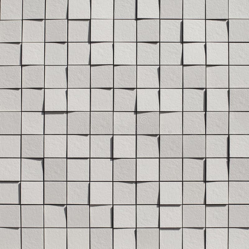 White concrete tile wall stock image. Image of gray, layer - 47343929