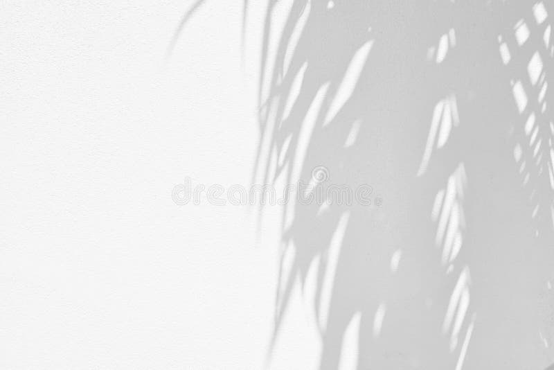 White Concrete Wall Texture Background with Light Bokeh and Shadow of ...