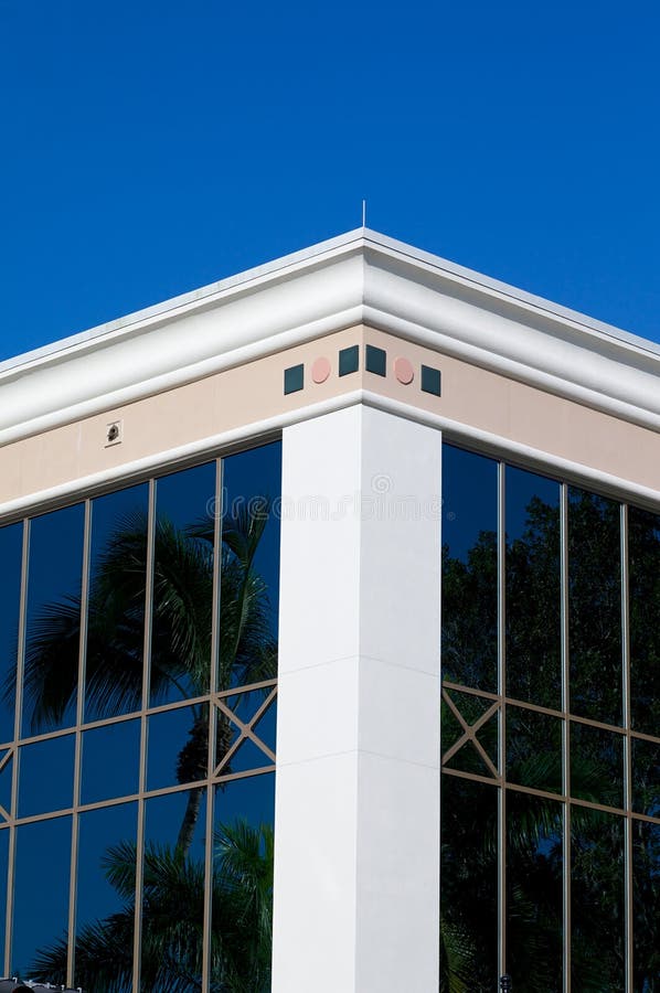 White corner of building stock photo. Image of square - 36677228