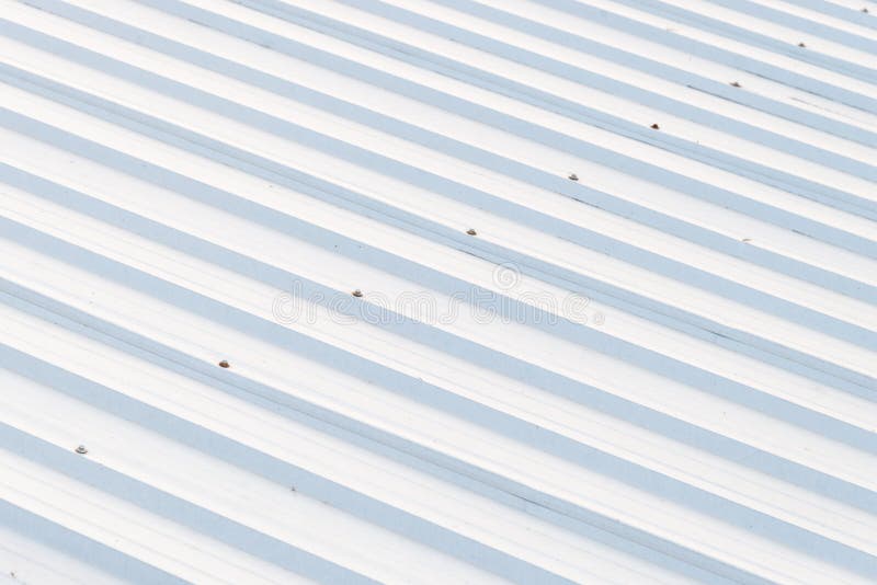 White Corrugated Iron Metal Sheet Texture Stock Photo - Image of damage ...