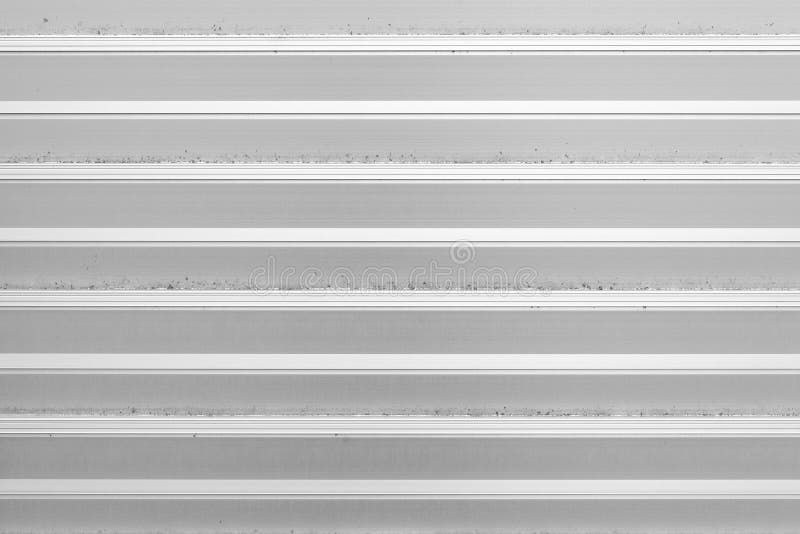 White Corrugated Metal Texture Stock Image - Image of rolled, building ...