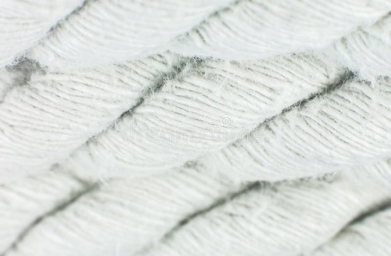White Cotton Rope Texture Background Stock Image - Image of natural ...
