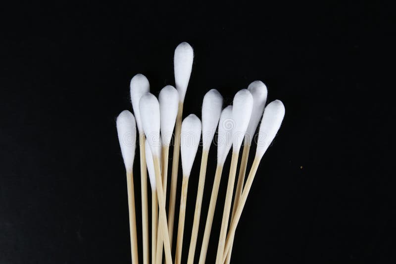 White cotton swap stock image. Image of white, swabs - 62291907